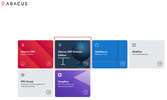 Entdecken Sie das neue AbaMenu - jetzt webbasiert